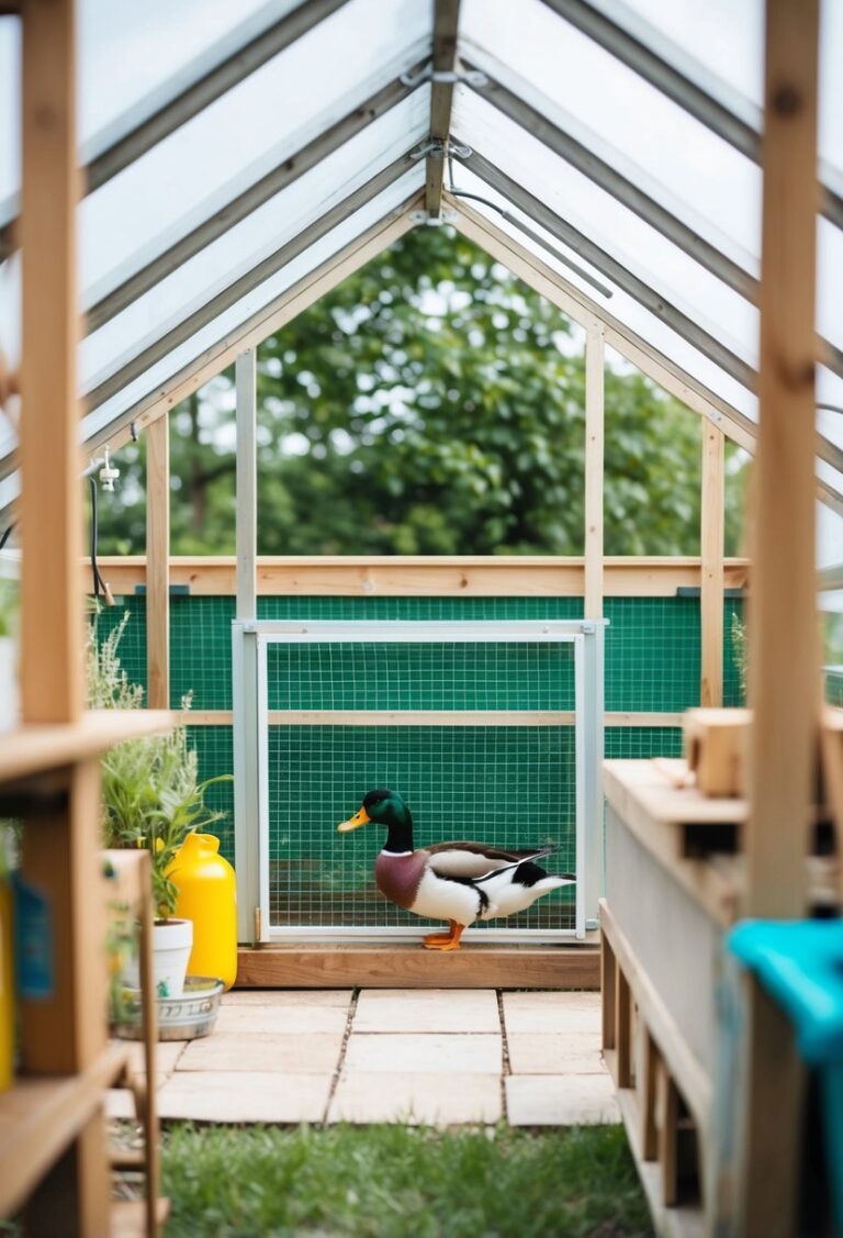 18 DIY Duck Enclosure Design Ideas | TheGrow