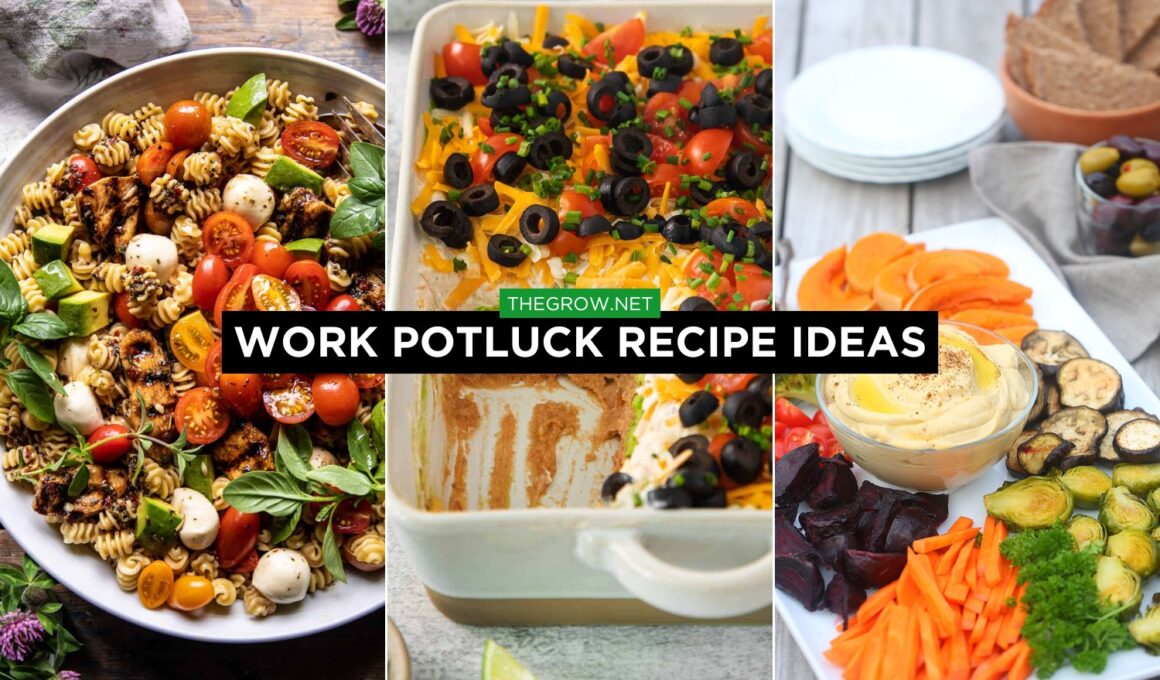 15 Easy Work Potluck Recipe Ideas | TheGrow