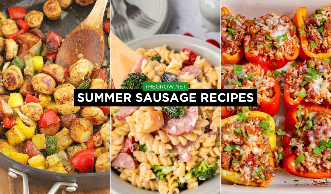 13 Best Summer Sausage Recipes | TheGrow
