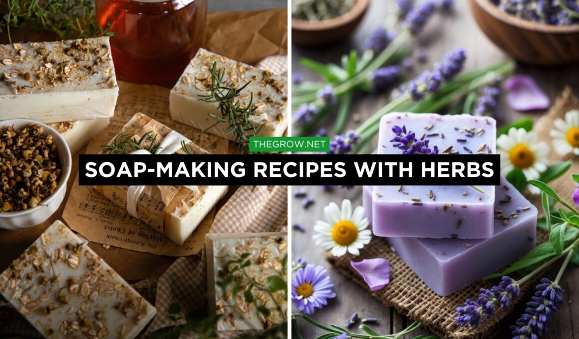 19 Easy Soap-Making Recipes With Herbs and Flowers | TheGrow